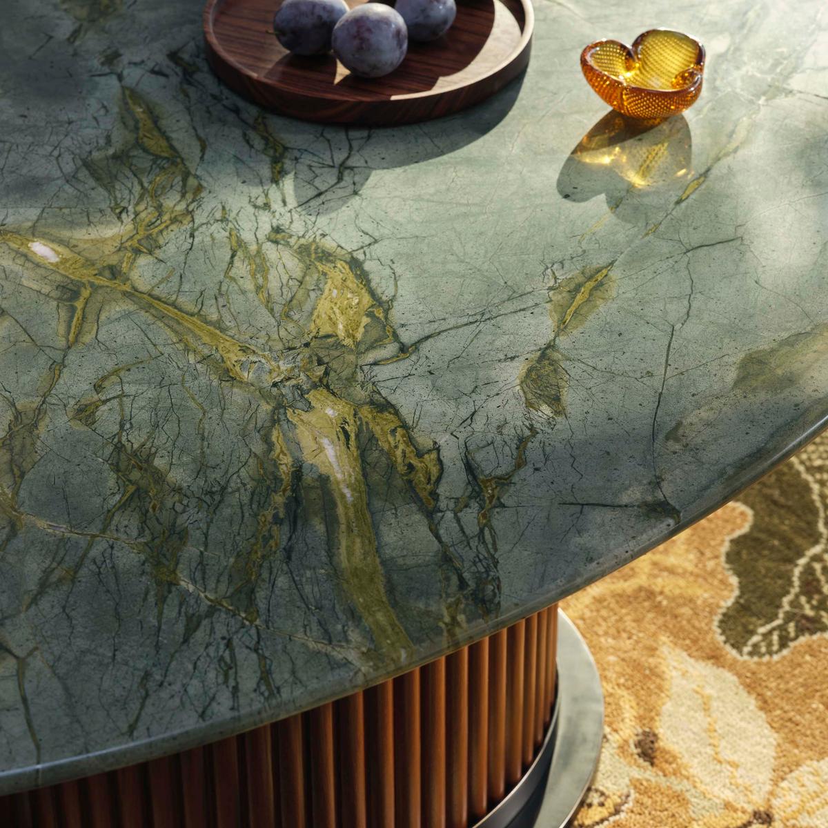 Tisbury Coffee Table, Noir Grande Marble