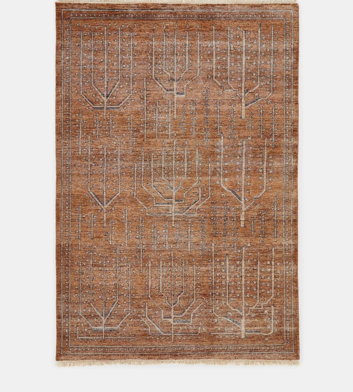 Bresle Rug, Rust, 20 x 30cm (Swatch)