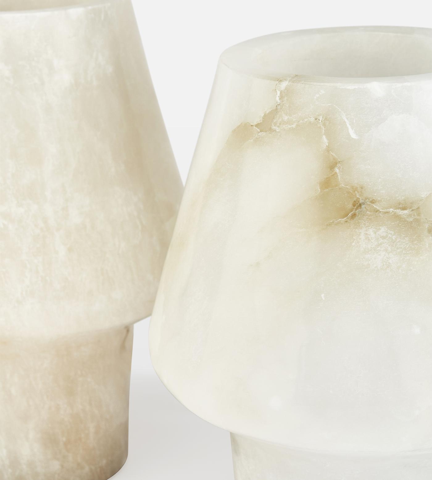 Logan Alabaster Table Lamp, US