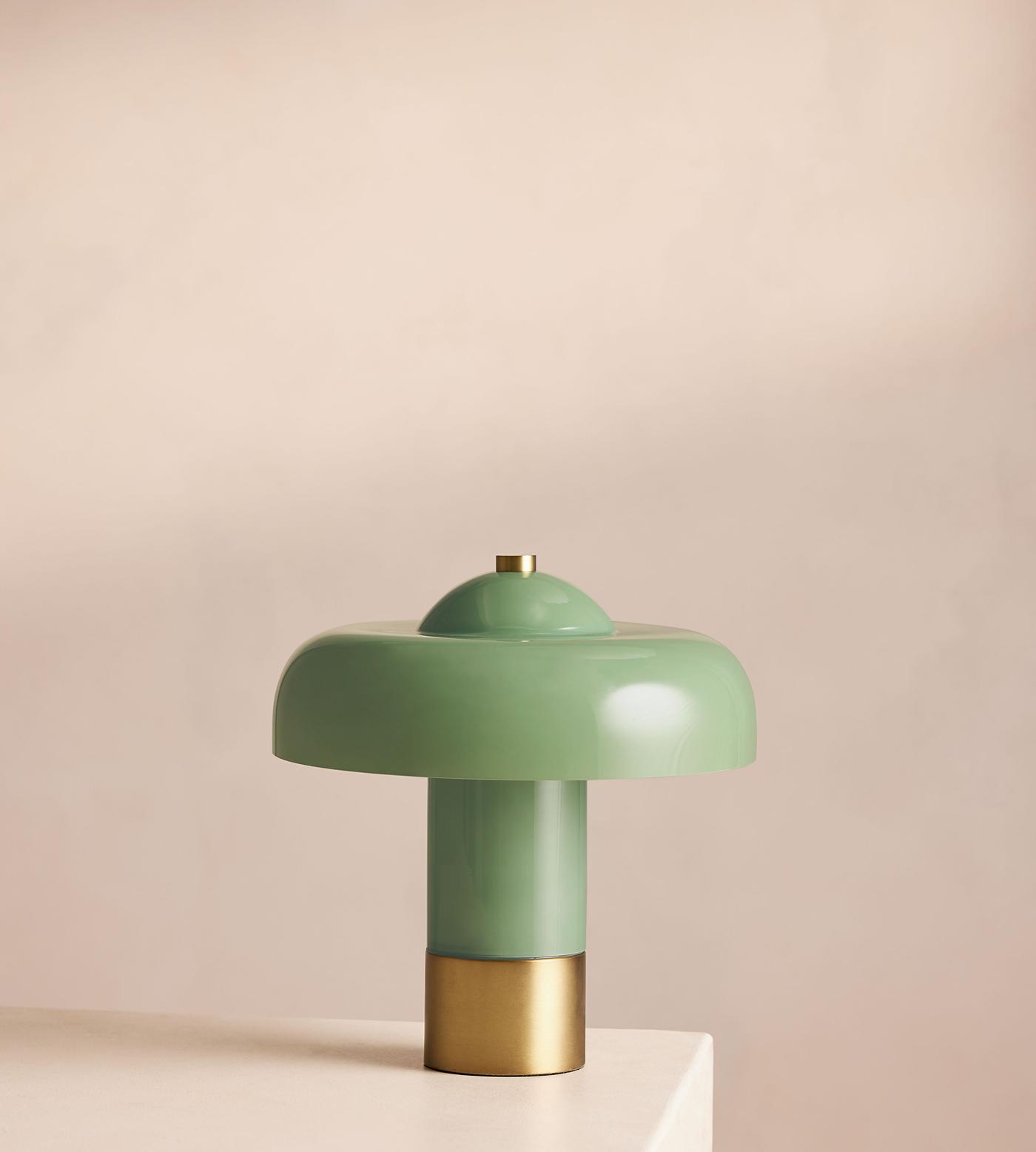 Giovanni Table Lamp, Green, US