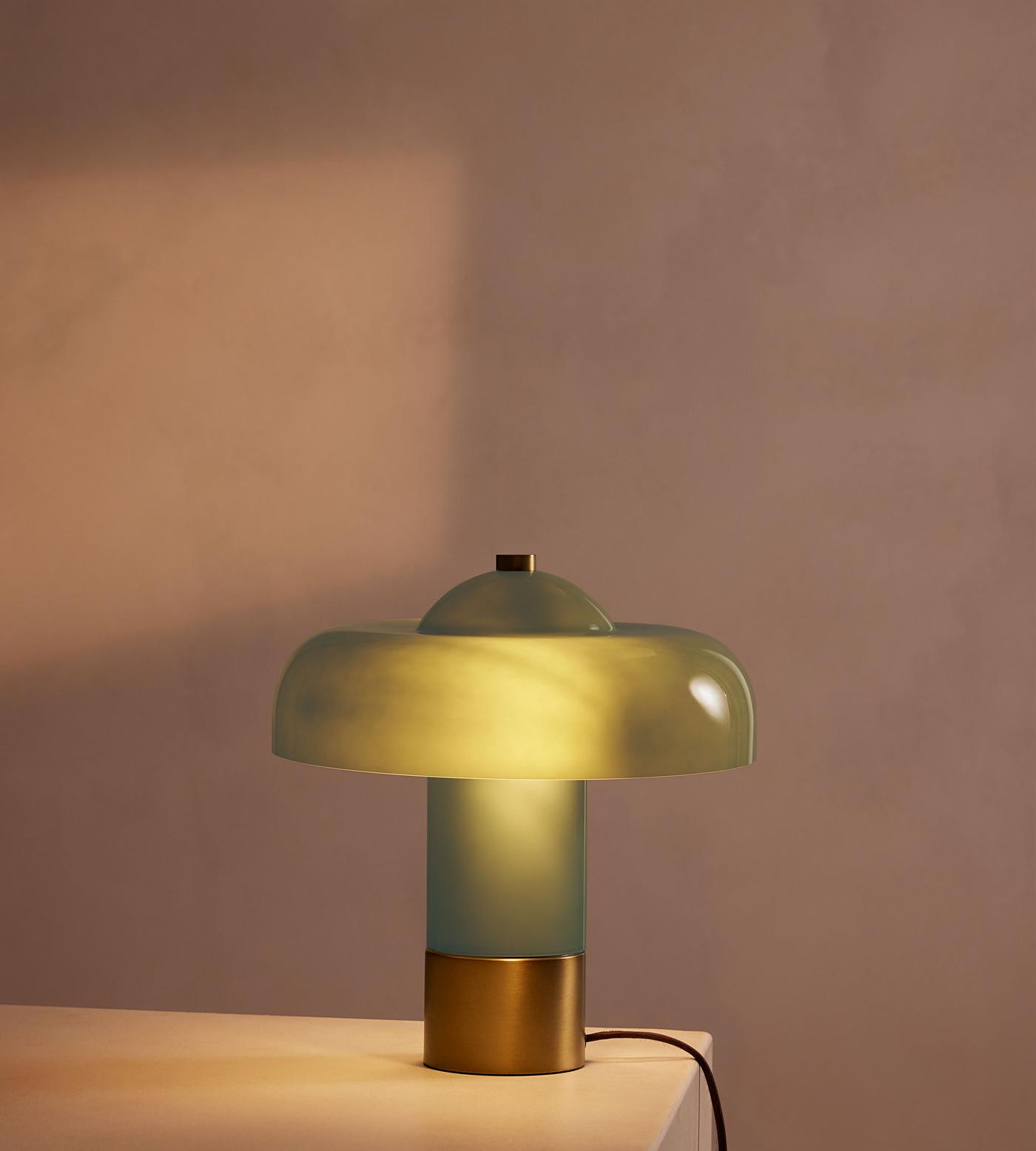 Giovanni Table Lamp, Green, US