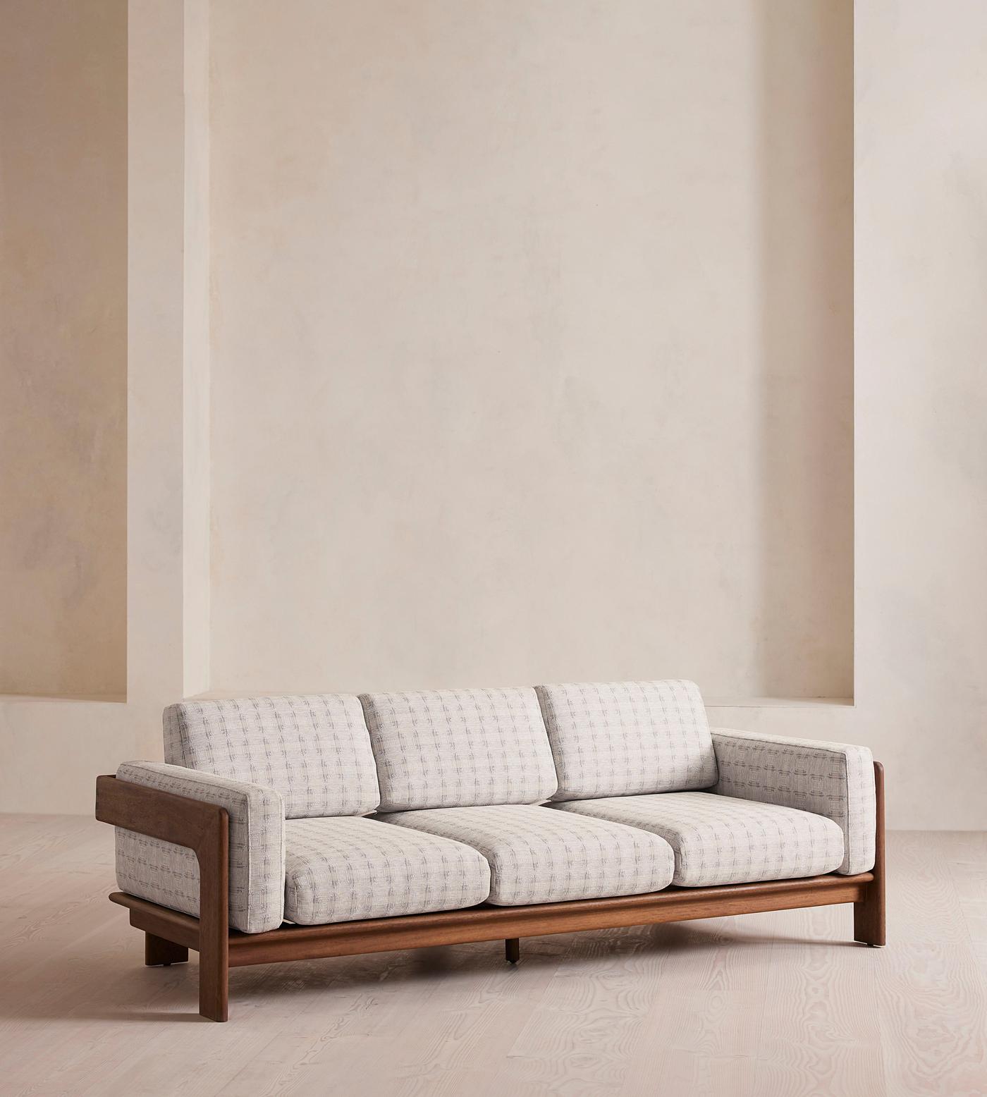 Marcia Sofa, Geometric, Grey, US