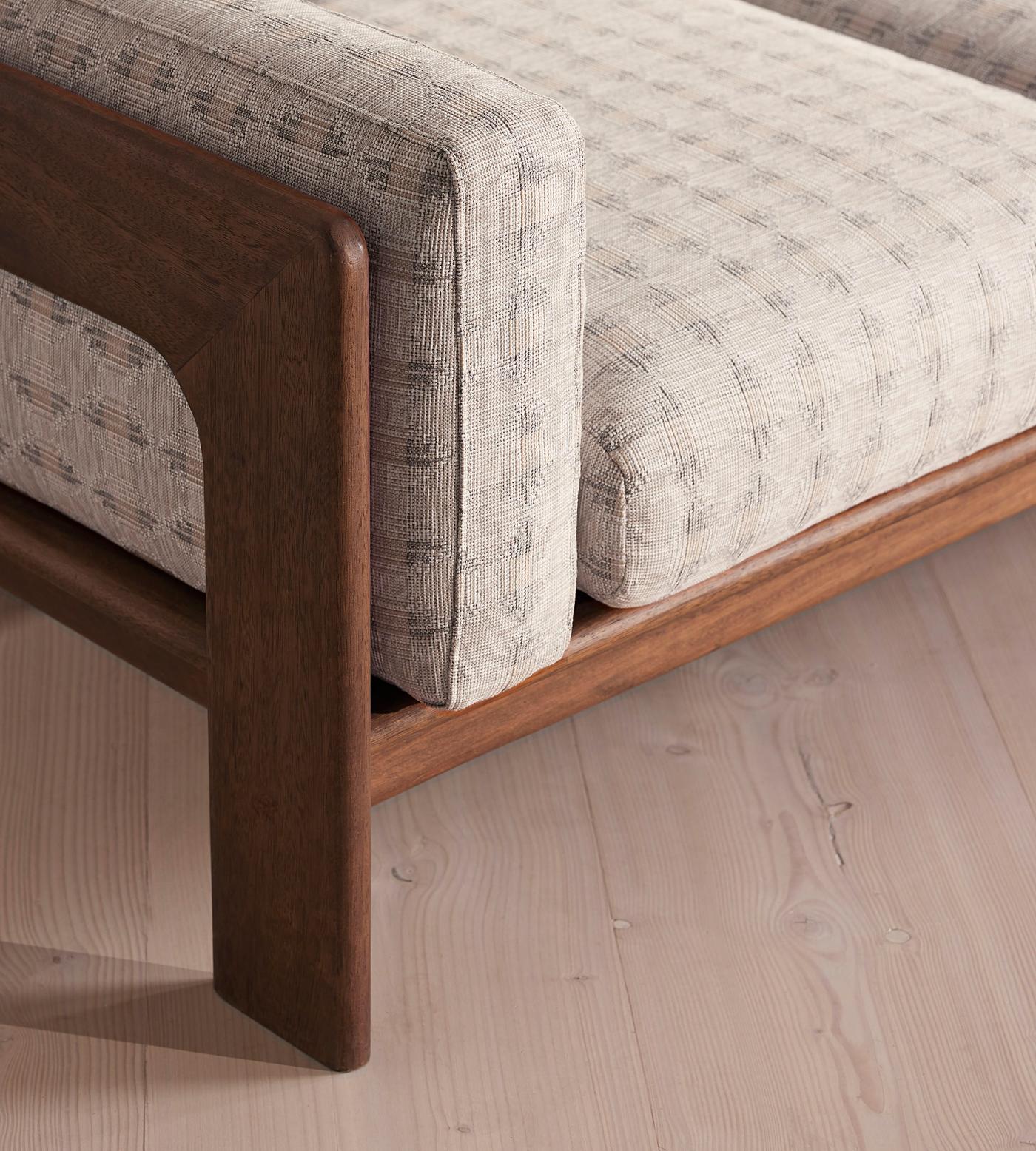 Marcia Sofa, Geometric, Grey, US