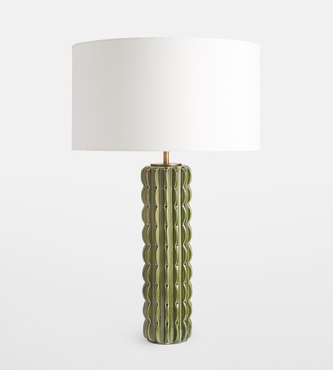 Finn Table Lamp, Green, US