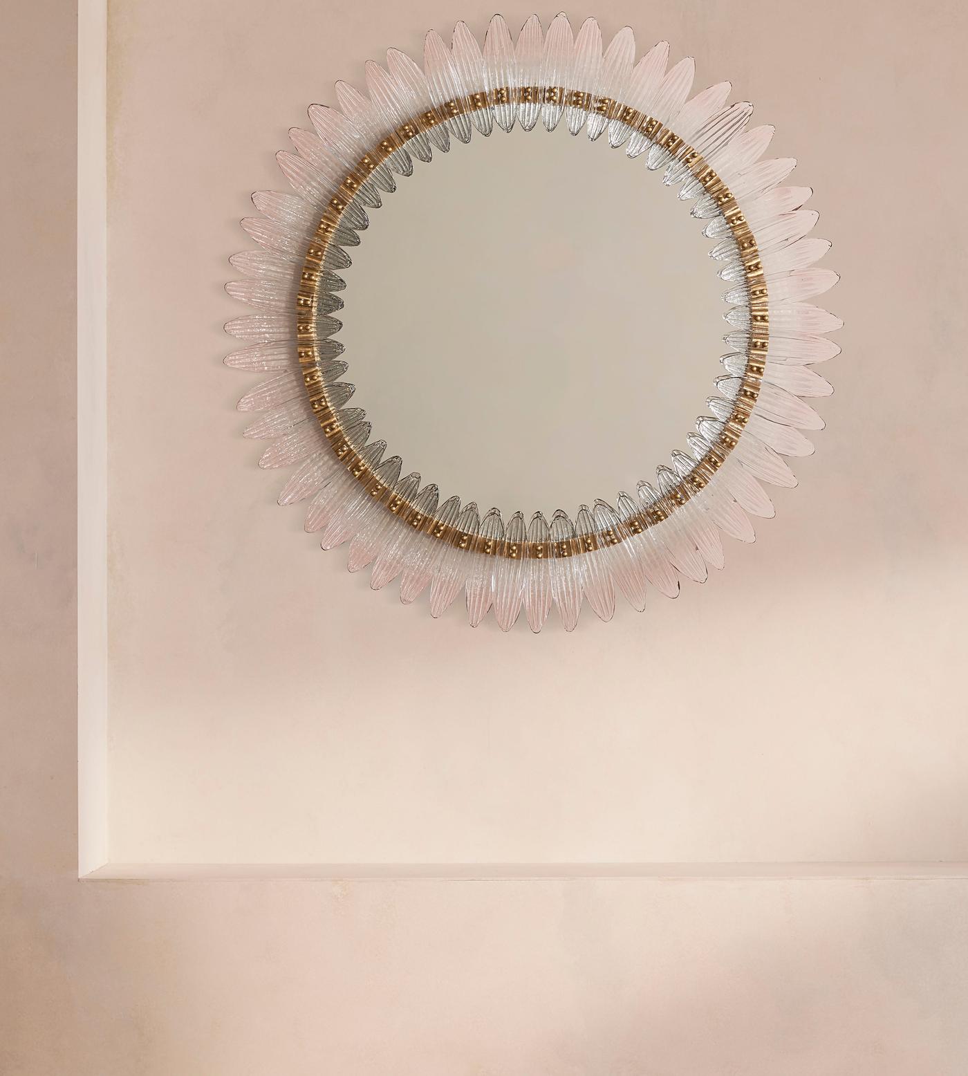 Treviso Wall Mirror, Ombre Glass