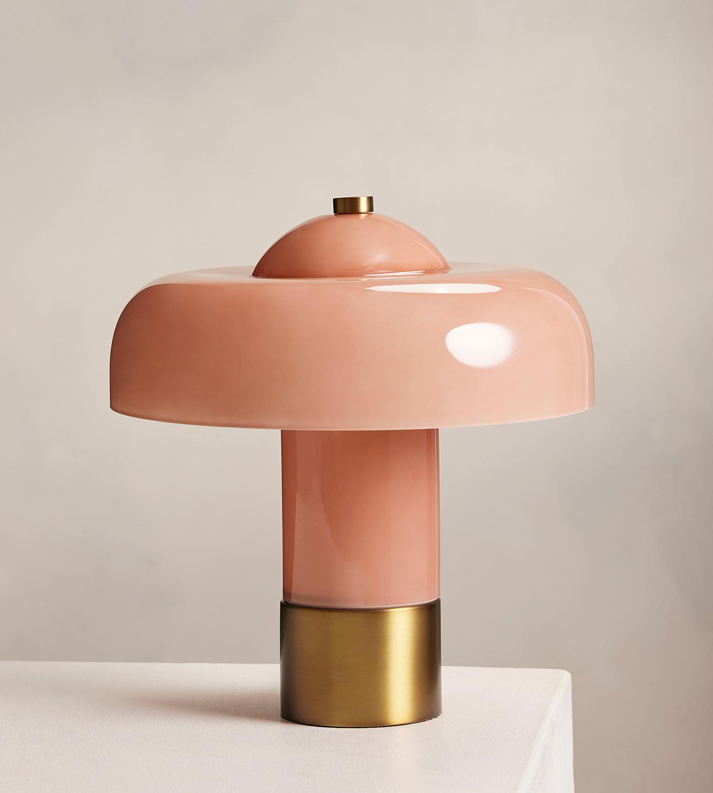 Giovanni Table Lamp, Pink