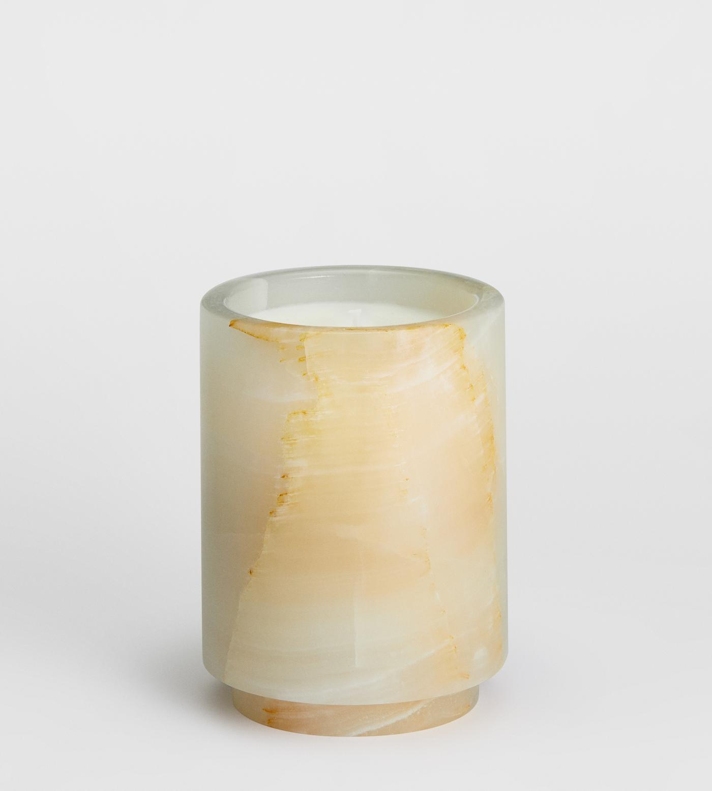 Verona Pomelo Candle, Jade Marble Large 330g