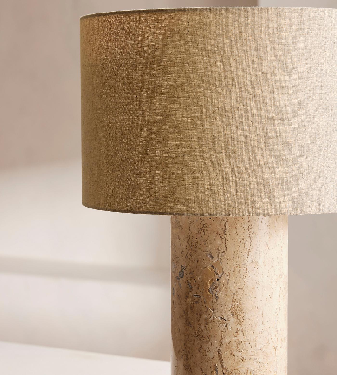 Remi Stone Table Lamp, Large