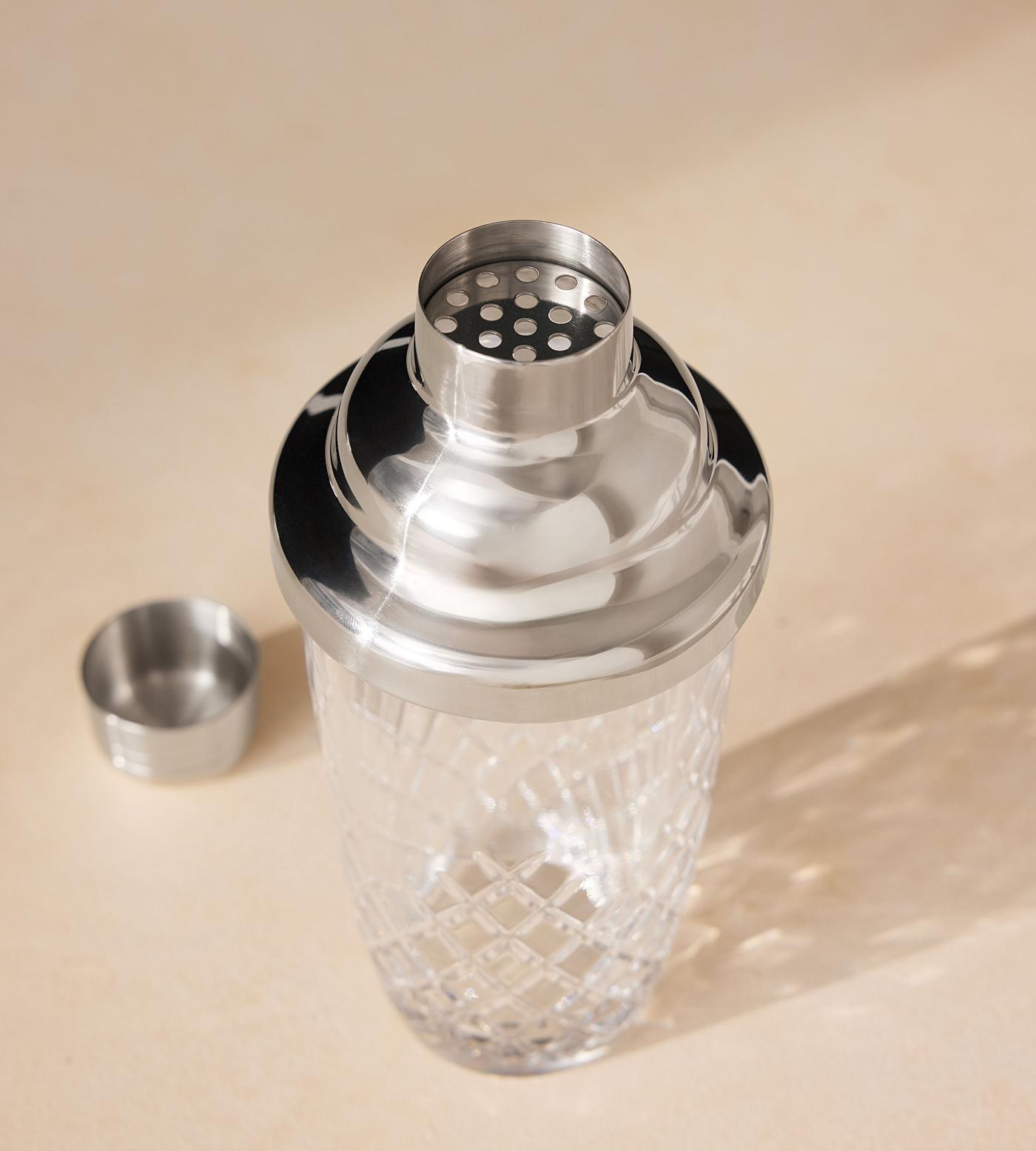 Barwell Cut Crystal Martini Shaker