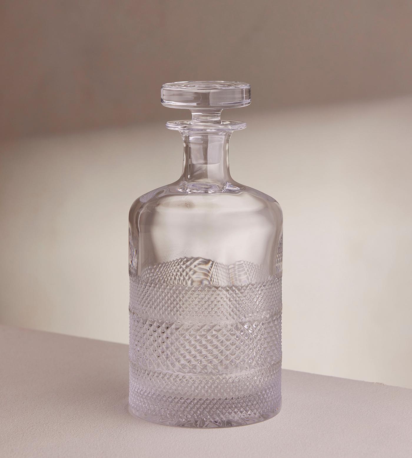 Huxley Cut Crystal Decanter, Large