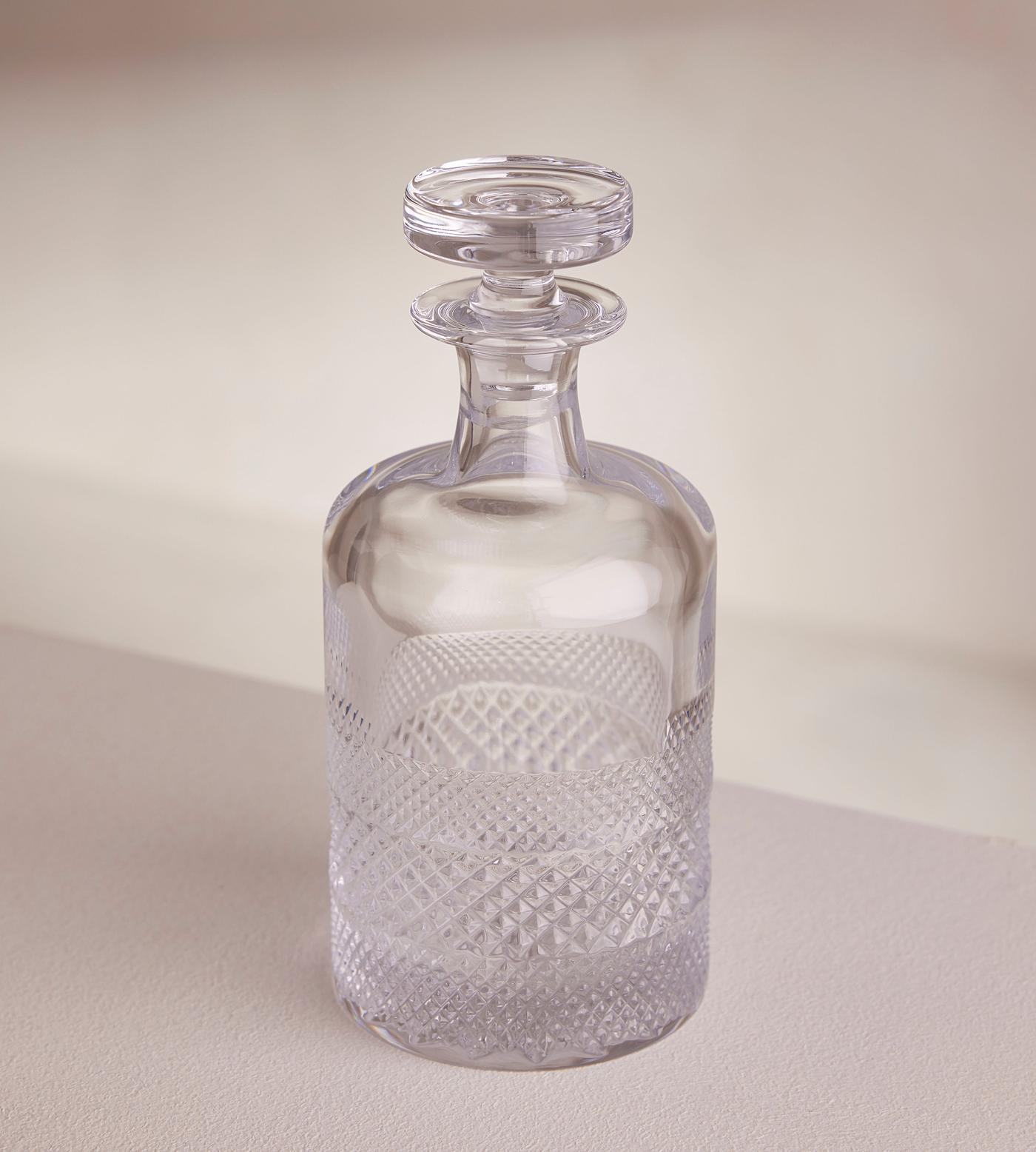 Huxley Cut Crystal Decanter, Small