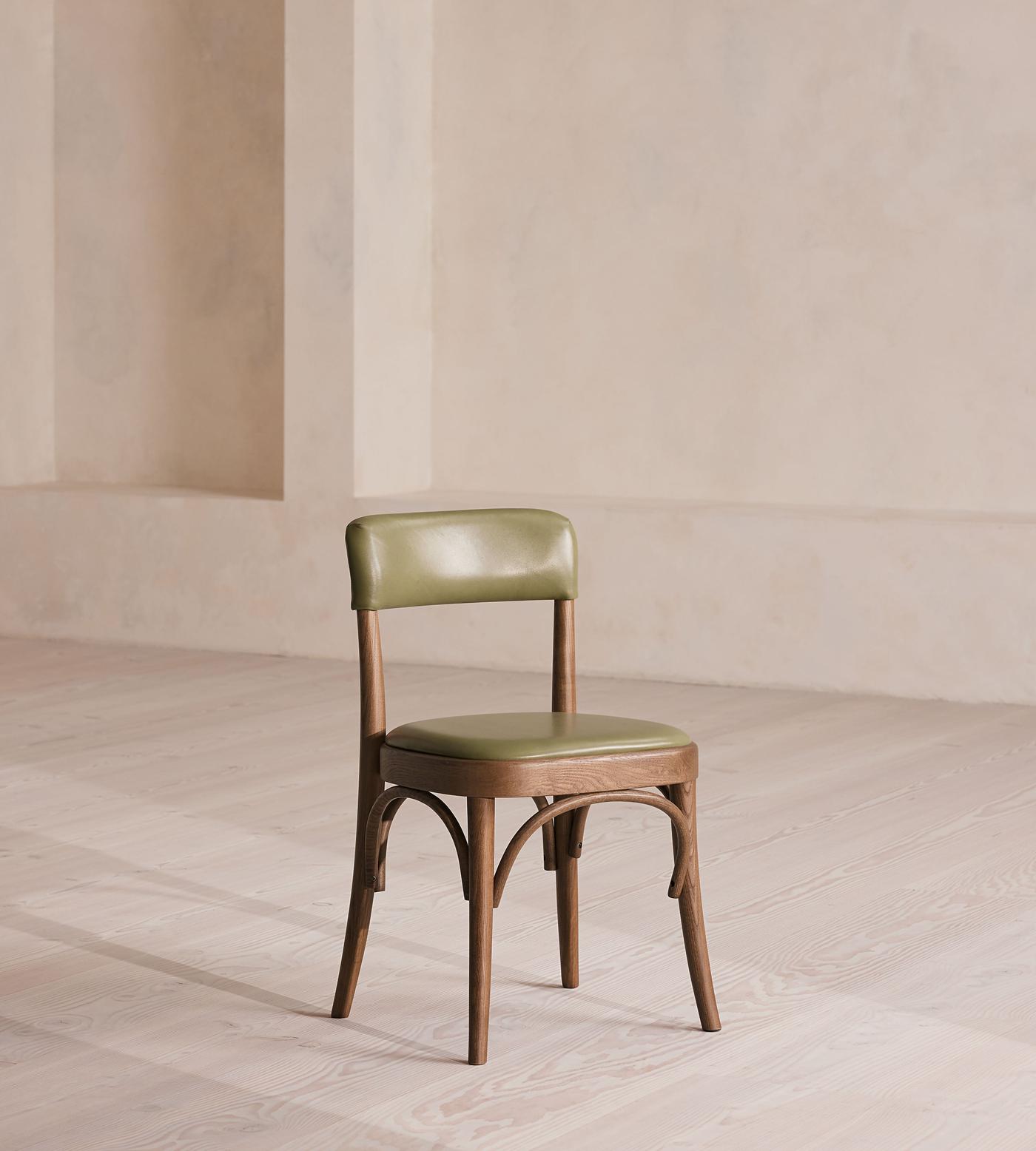 Pair of Hamilton Armless Dining Chairs, US