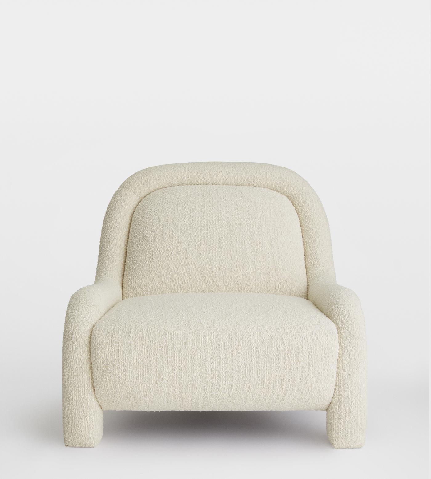 Ellis Chair, Boucle Natural
