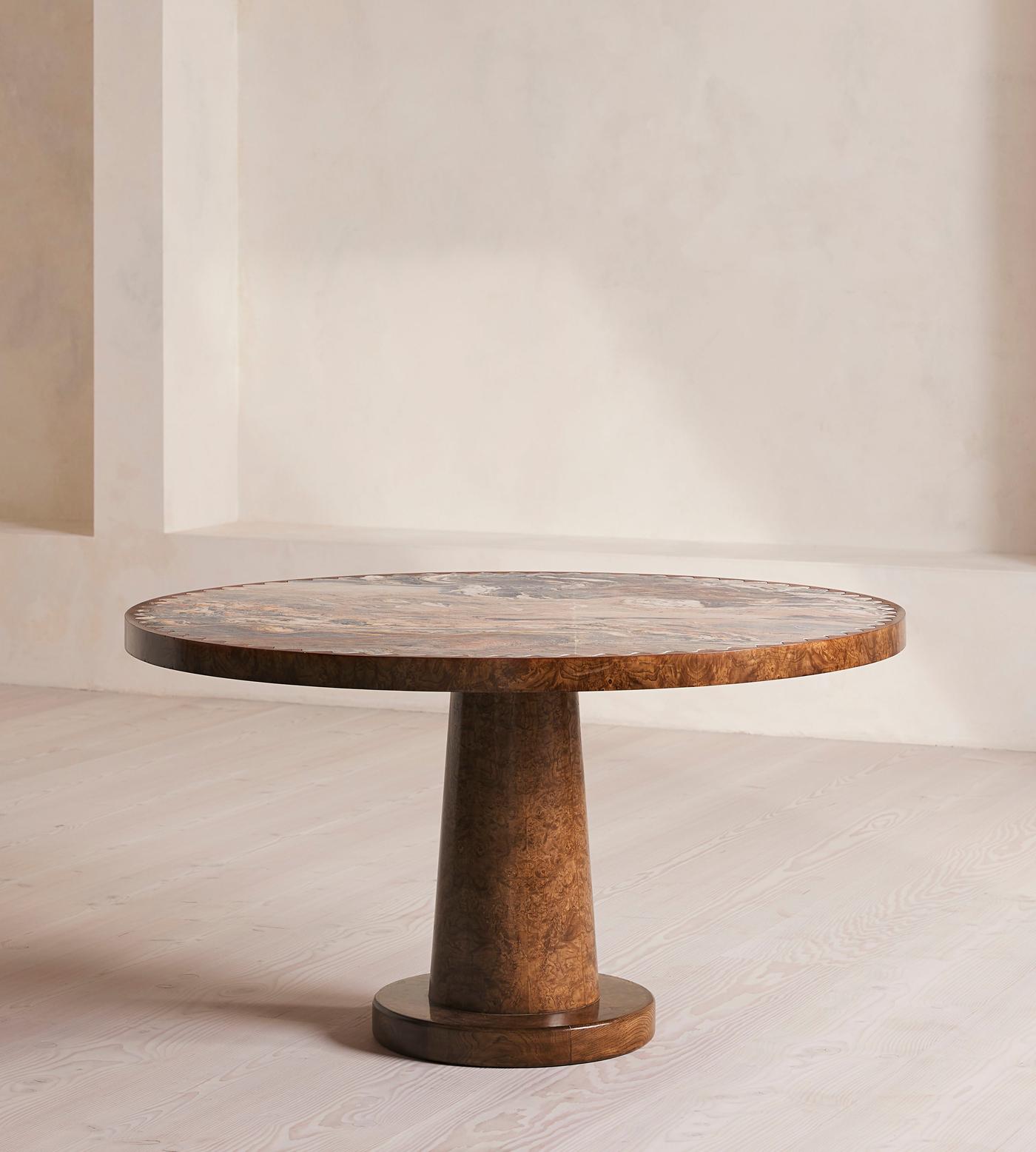 Fiore Dining Table, Brazilian Quartzite US