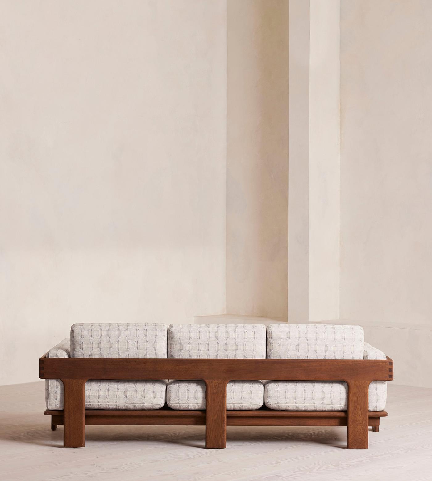 Marcia Sofa, Geometric, Grey, US