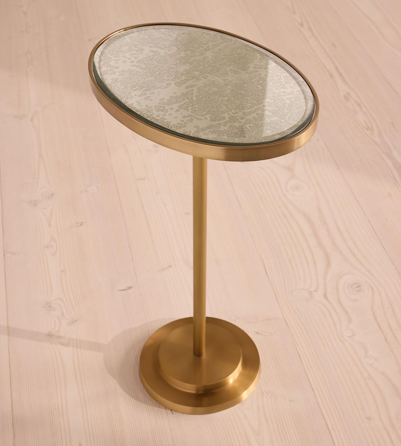 Soho Cinema Side Table | Glass-Topped Side Table | Soho Home