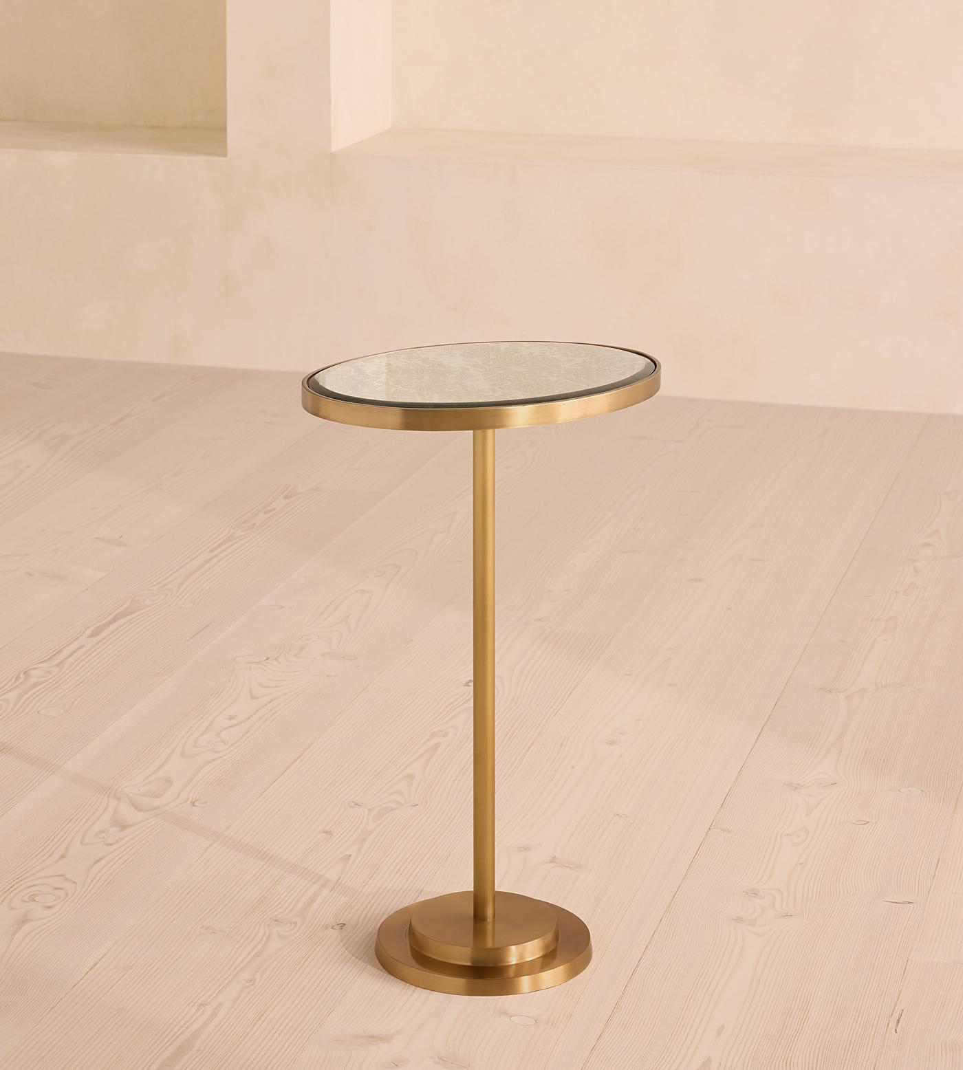 Soho Cinema Side Table | Glass-Topped Side Table | Soho Home