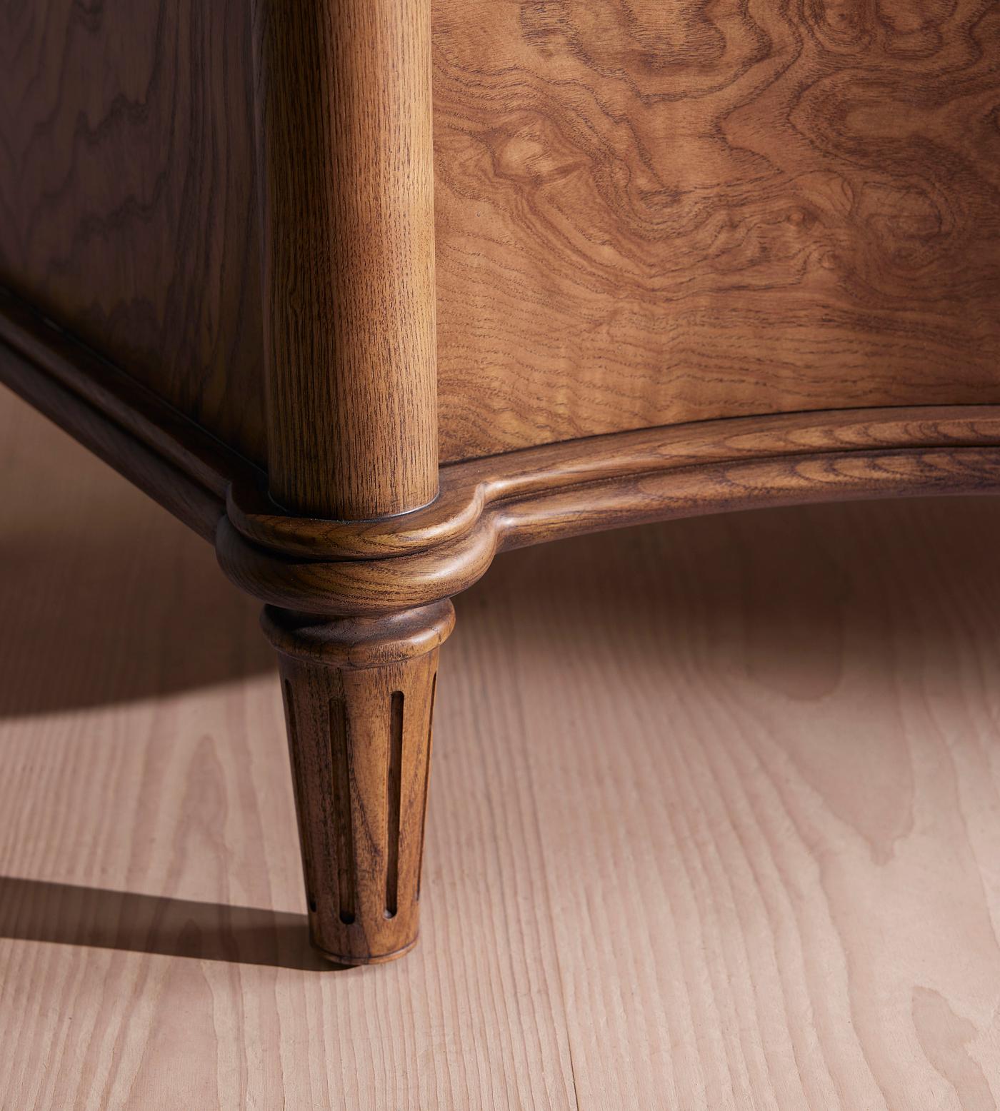 Valerie Single Vanity, Arabescato Marble