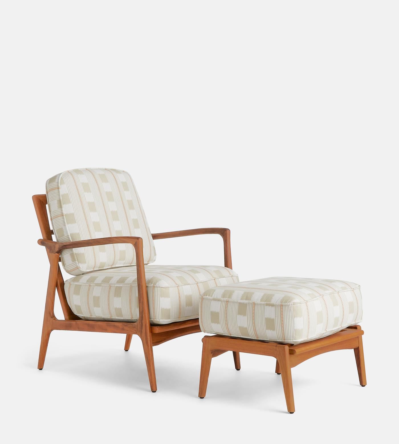 Eleonora Outdoor Footstool, Lost & Found, Latte, US