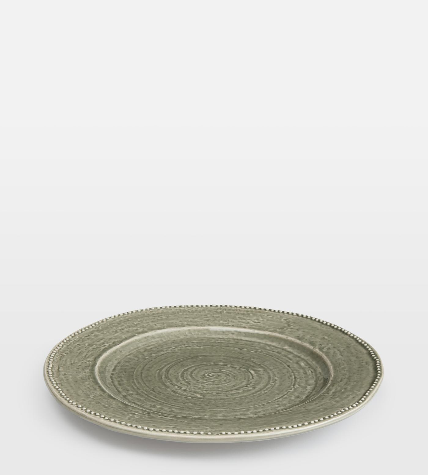 Hillcrest Dinner Plate, Green, Set of Four