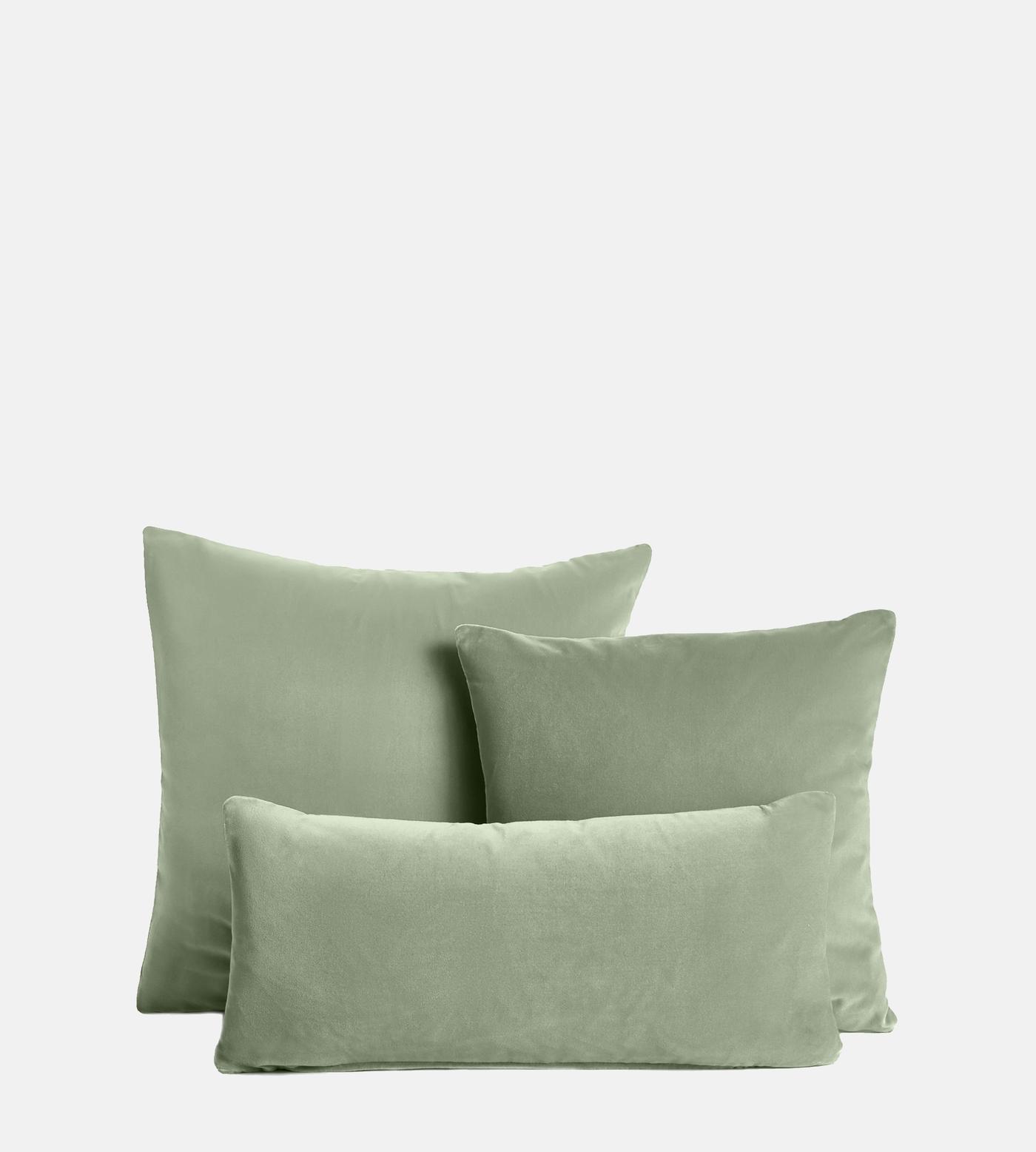 Monroe Large Square Cushion, Sage