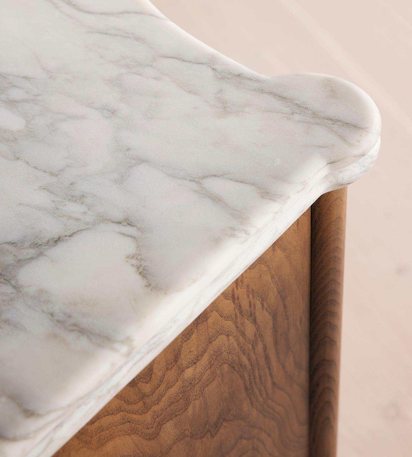 Valerie Single Vanity, Arabescato Marble - Soho Home