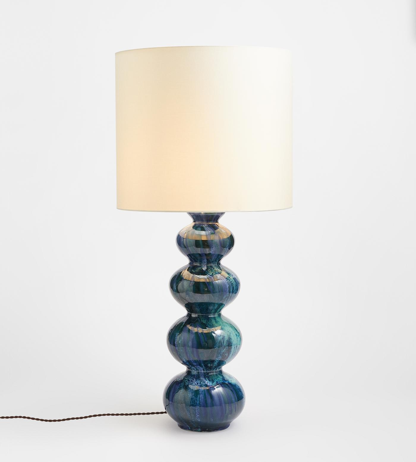 Frome Table Lamp, Azure, US