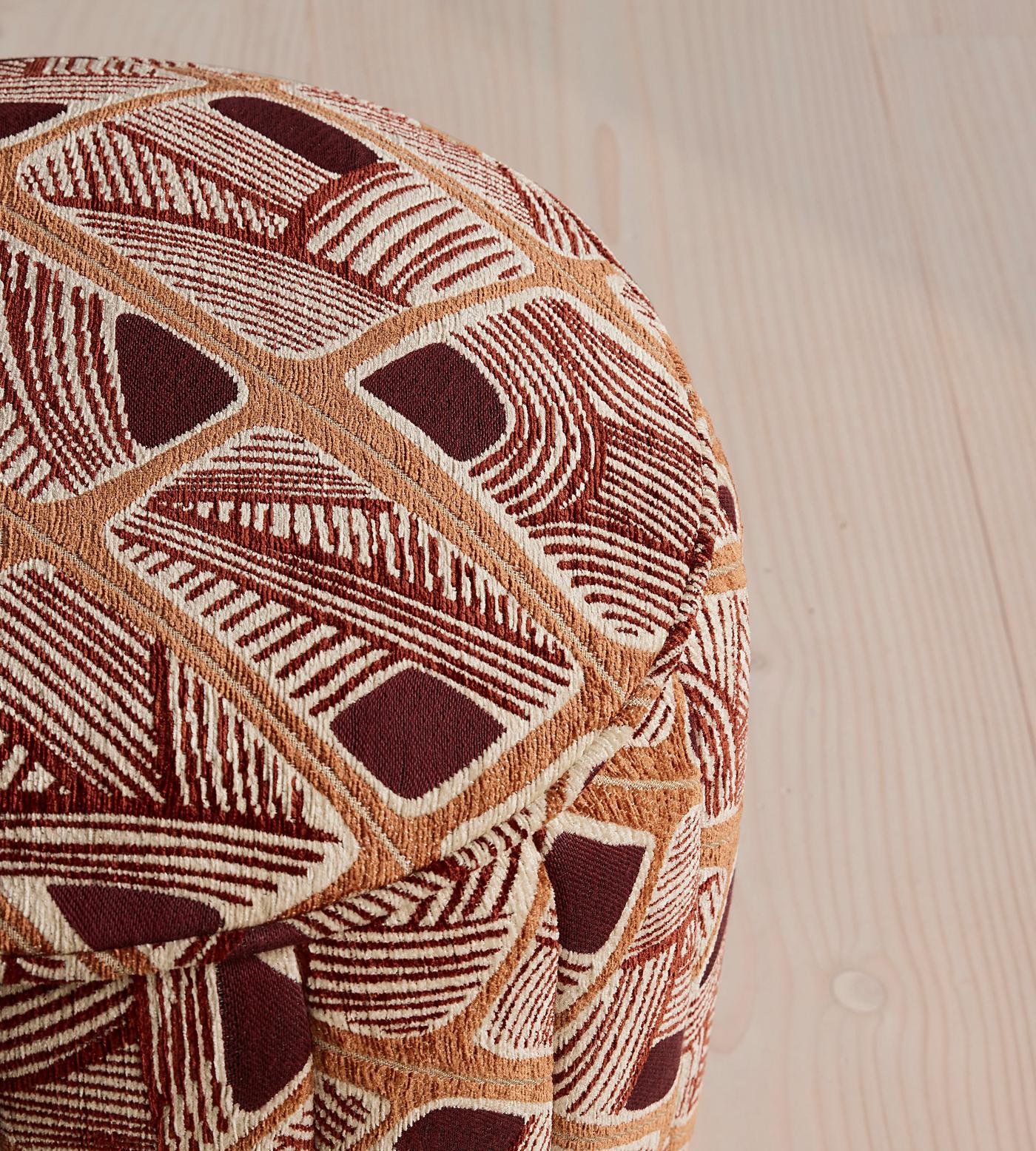 Romi Footstool, Akley Jacquard, US