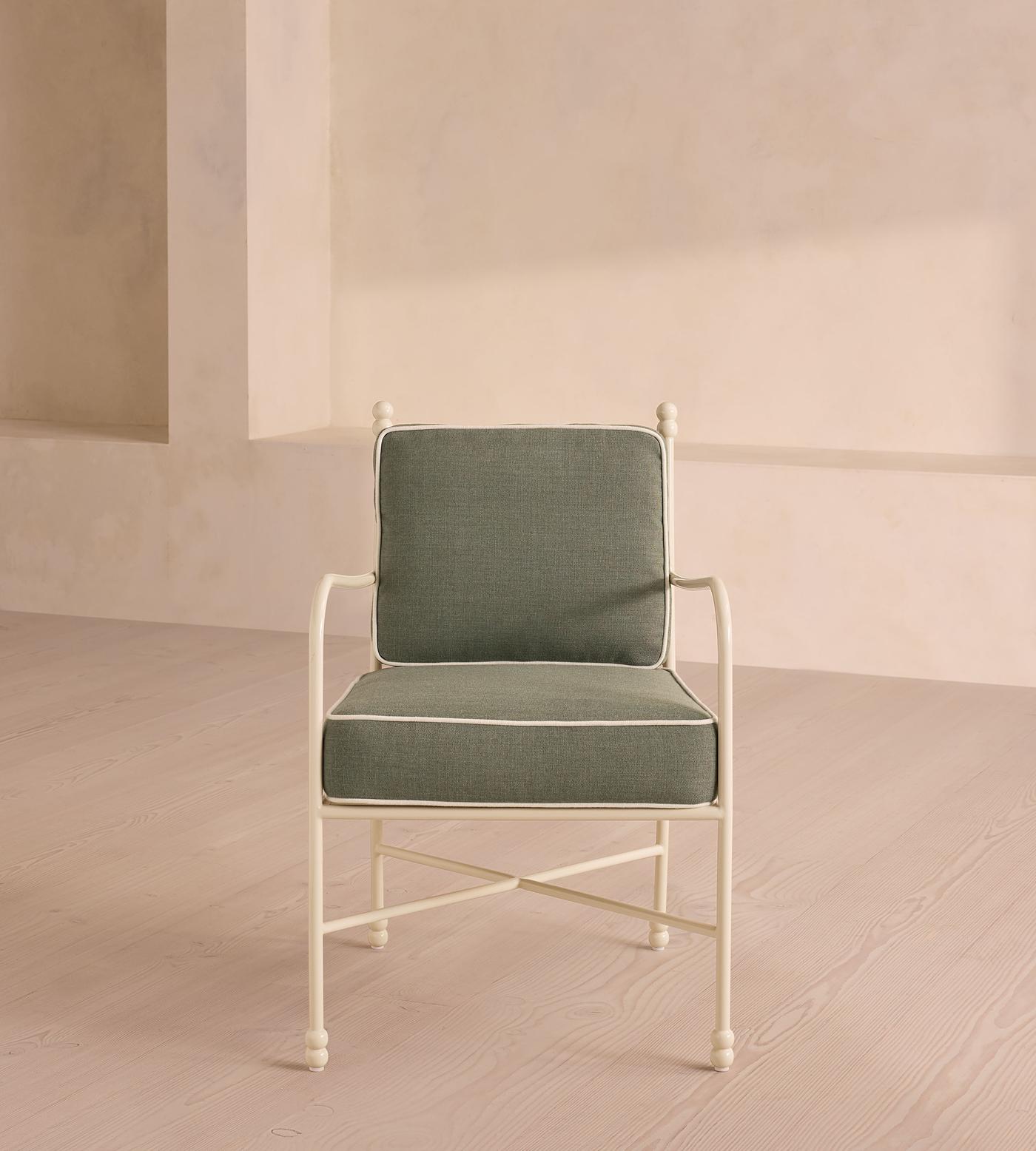 Fawn Outdoor Dining Chair, Sage, US