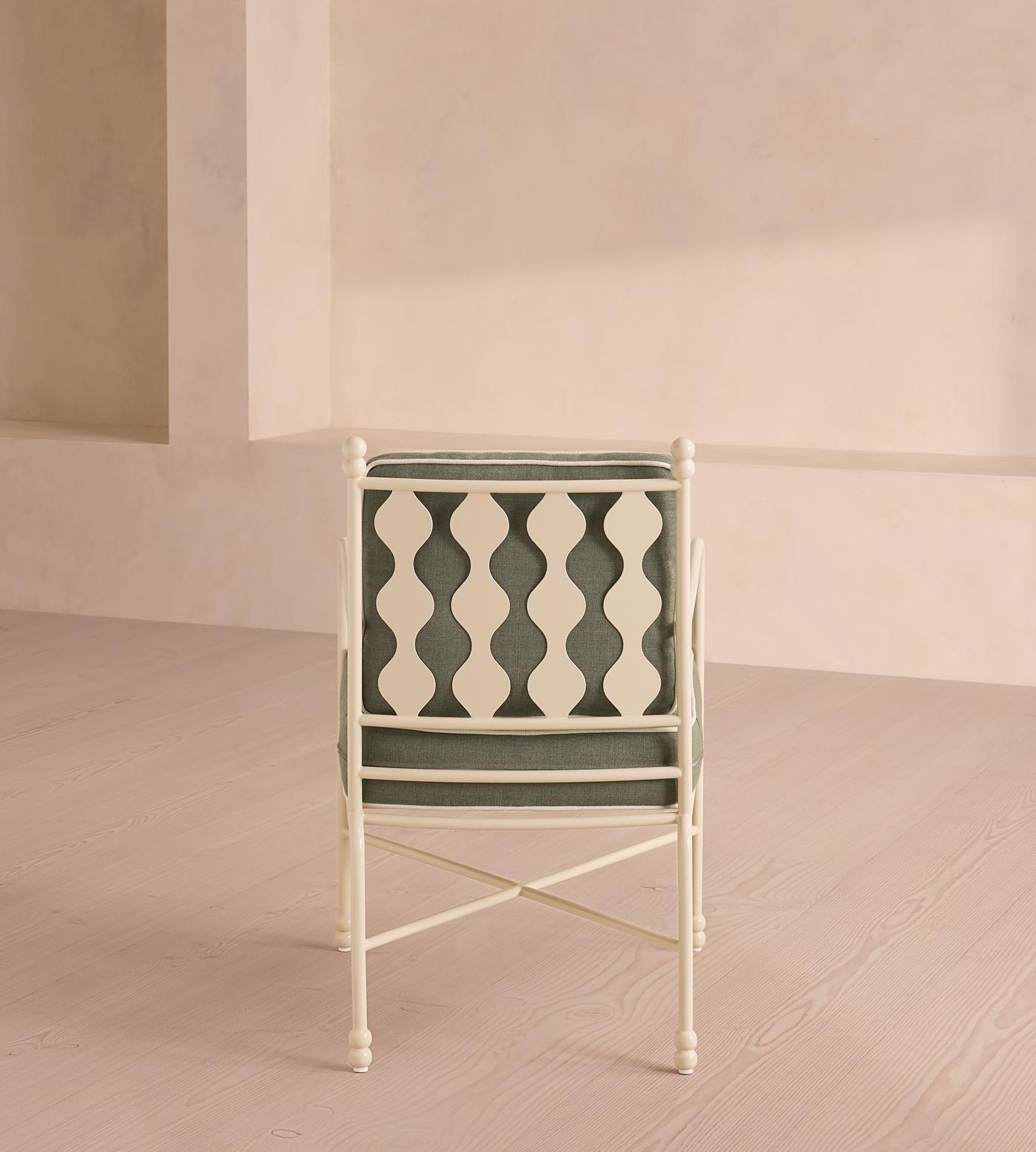 Fawn Outdoor Dining Chair, Sage, US