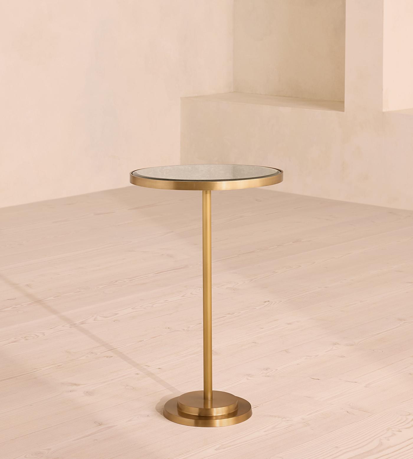 Soho Cinema Side Table | Glass-Topped Side Table | Soho Home