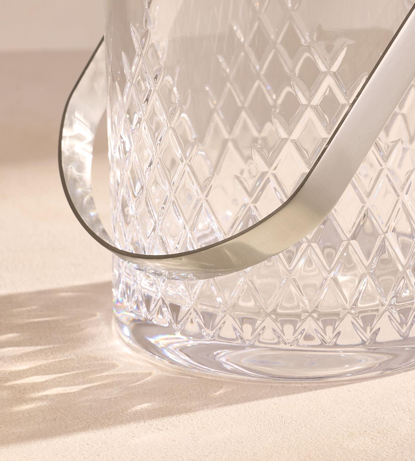 Barwell Cut Crystal Ice Bucket