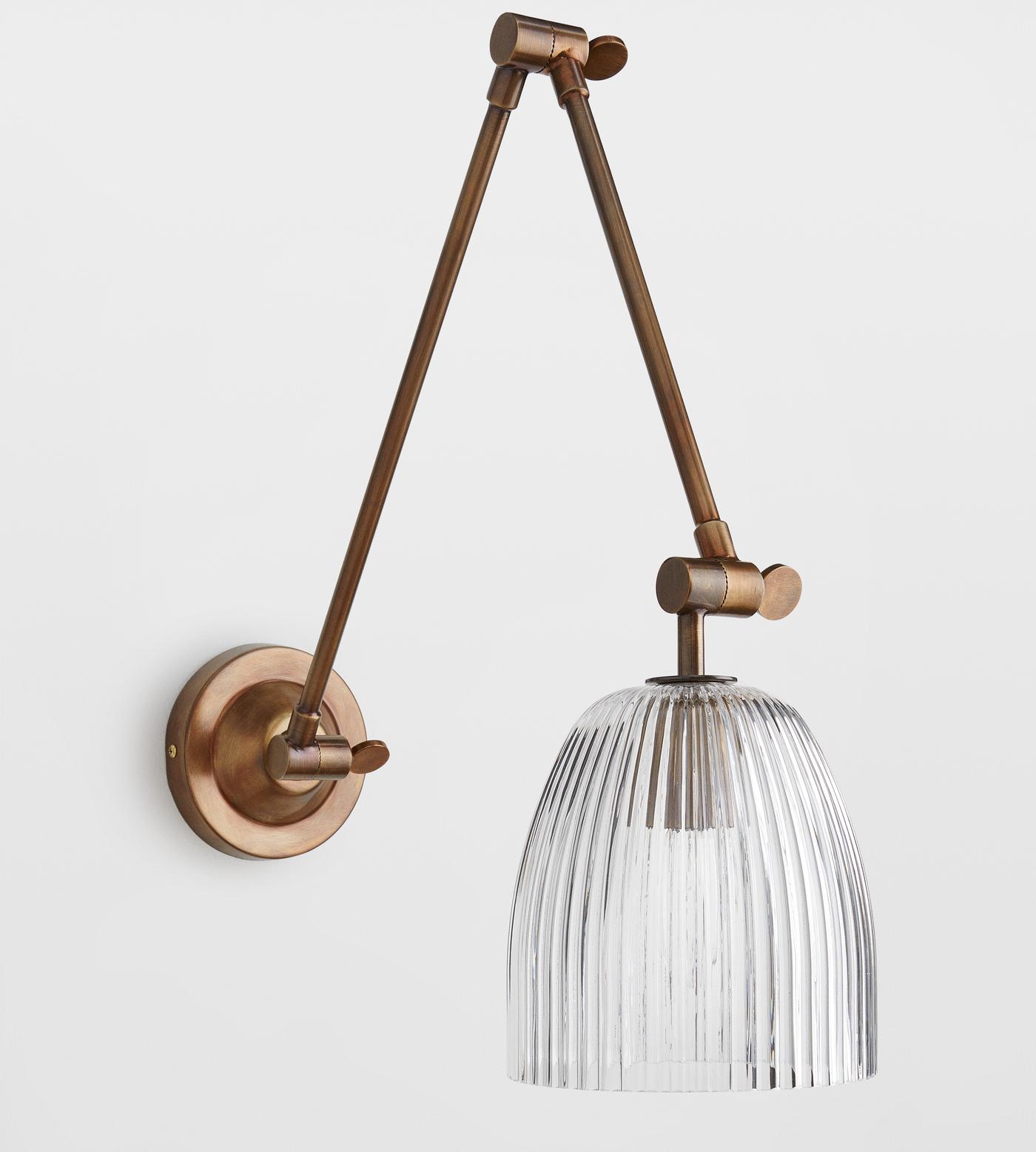 Benny Wall Light, Adjustable Arm, US