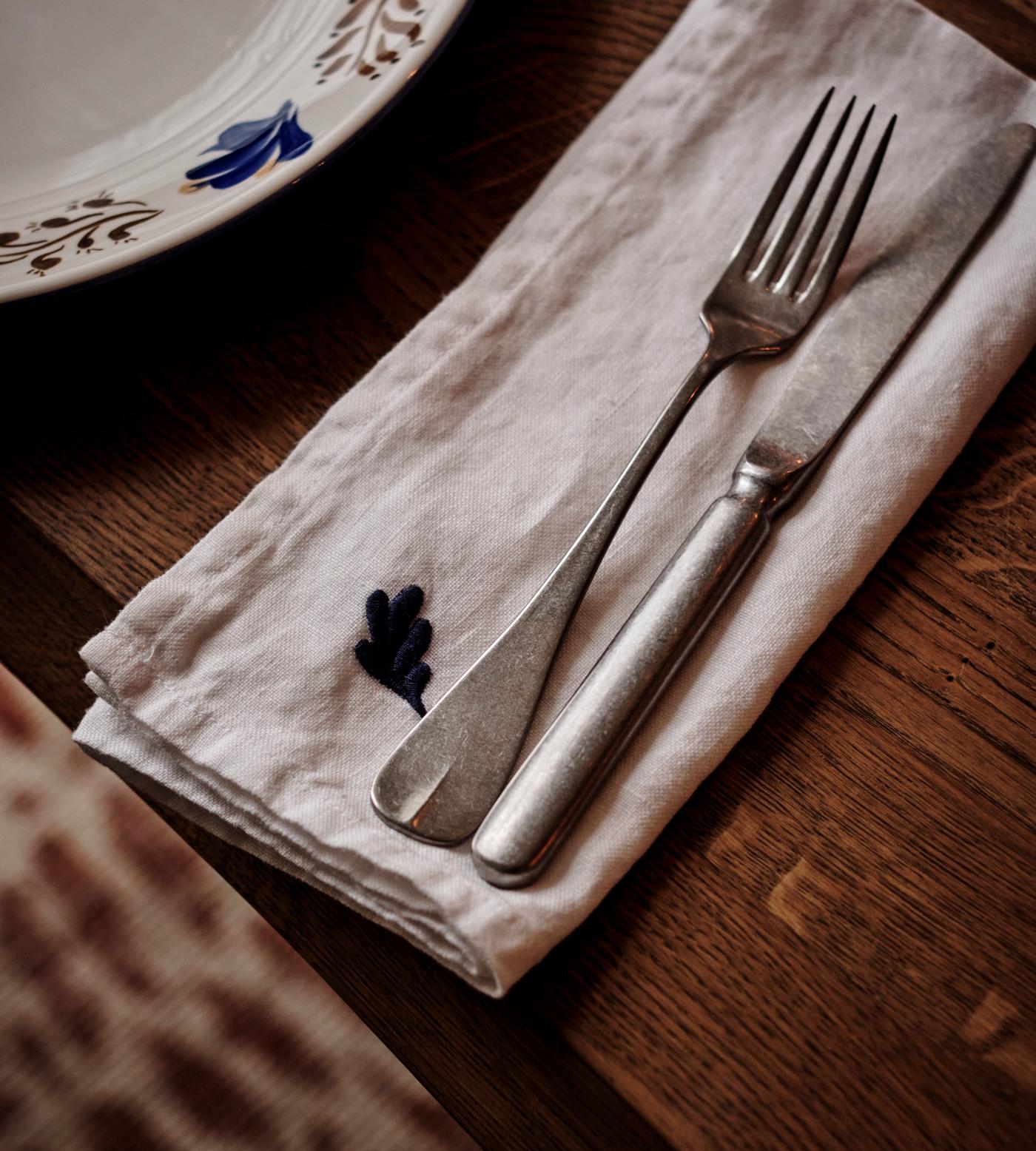 Castelo Napkins, White, Set of Four