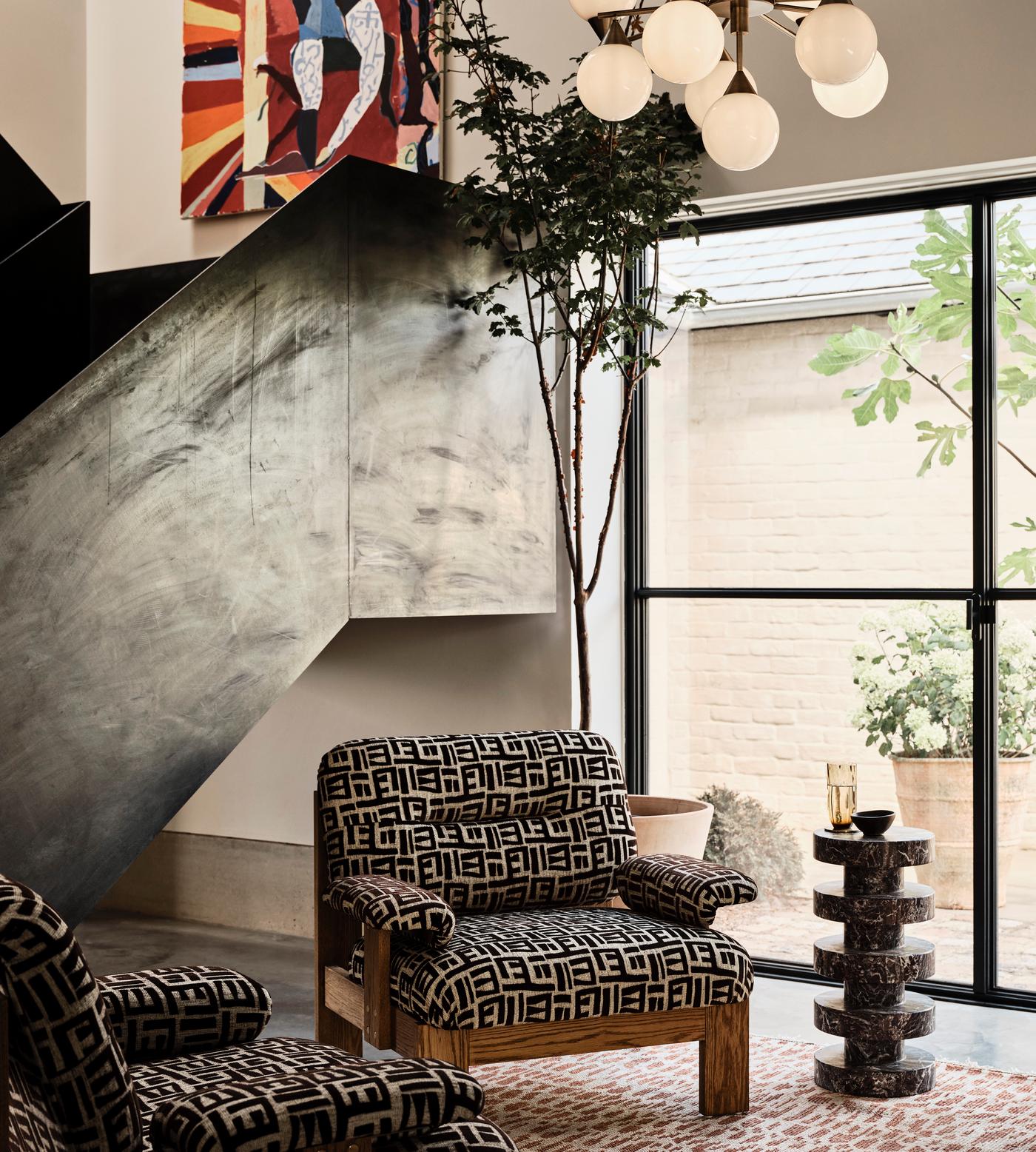 Horton Armchair, Pierre Frey Tsomba, Ecru
