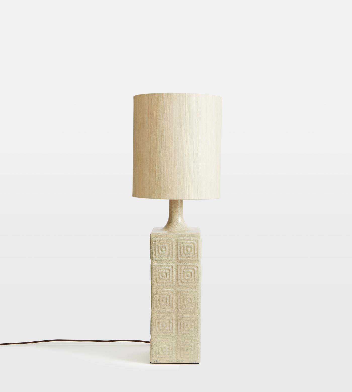 Dohara Table Lamp, Oatmeal, US