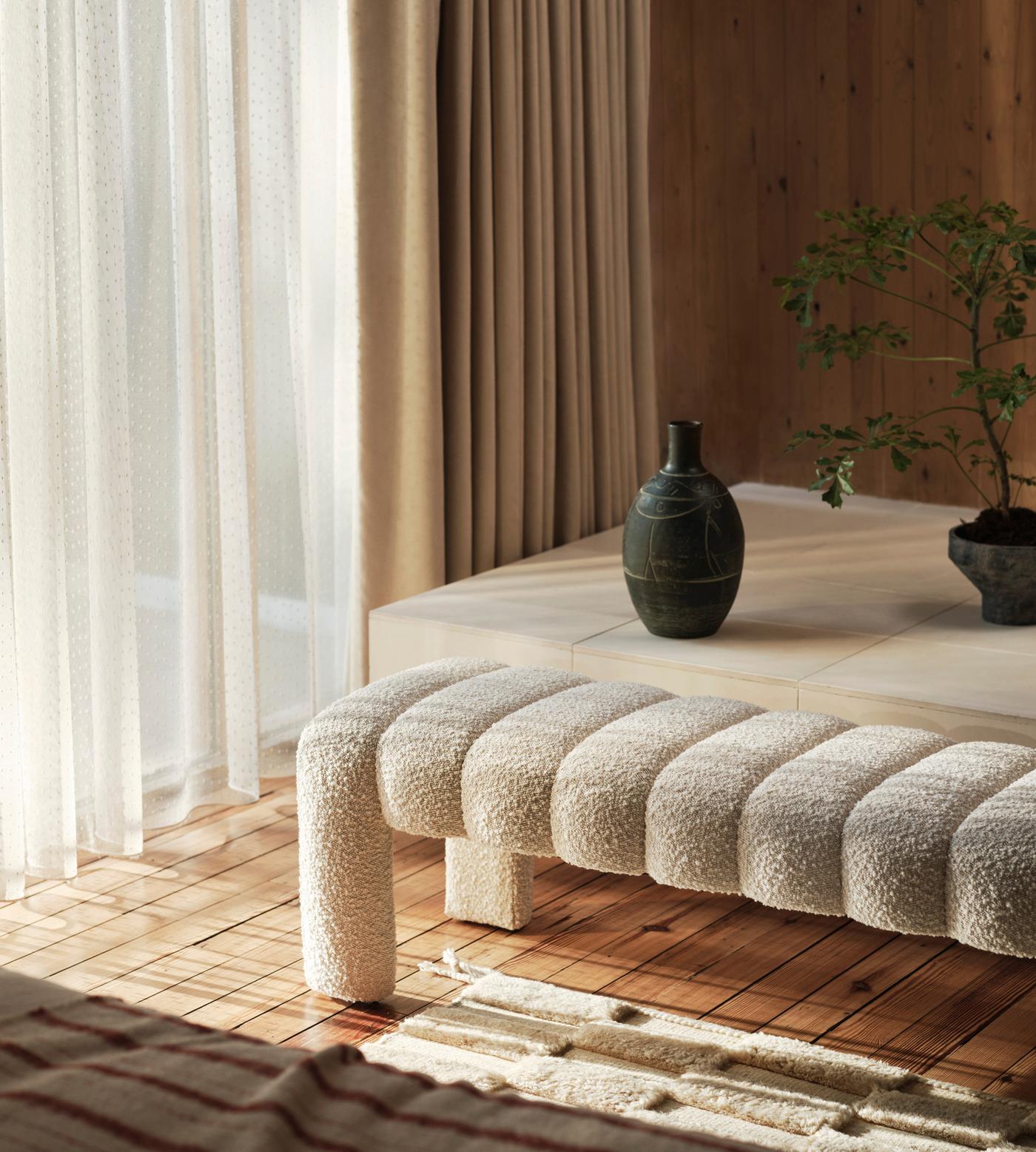 Willis Bench, Boucle, Natural