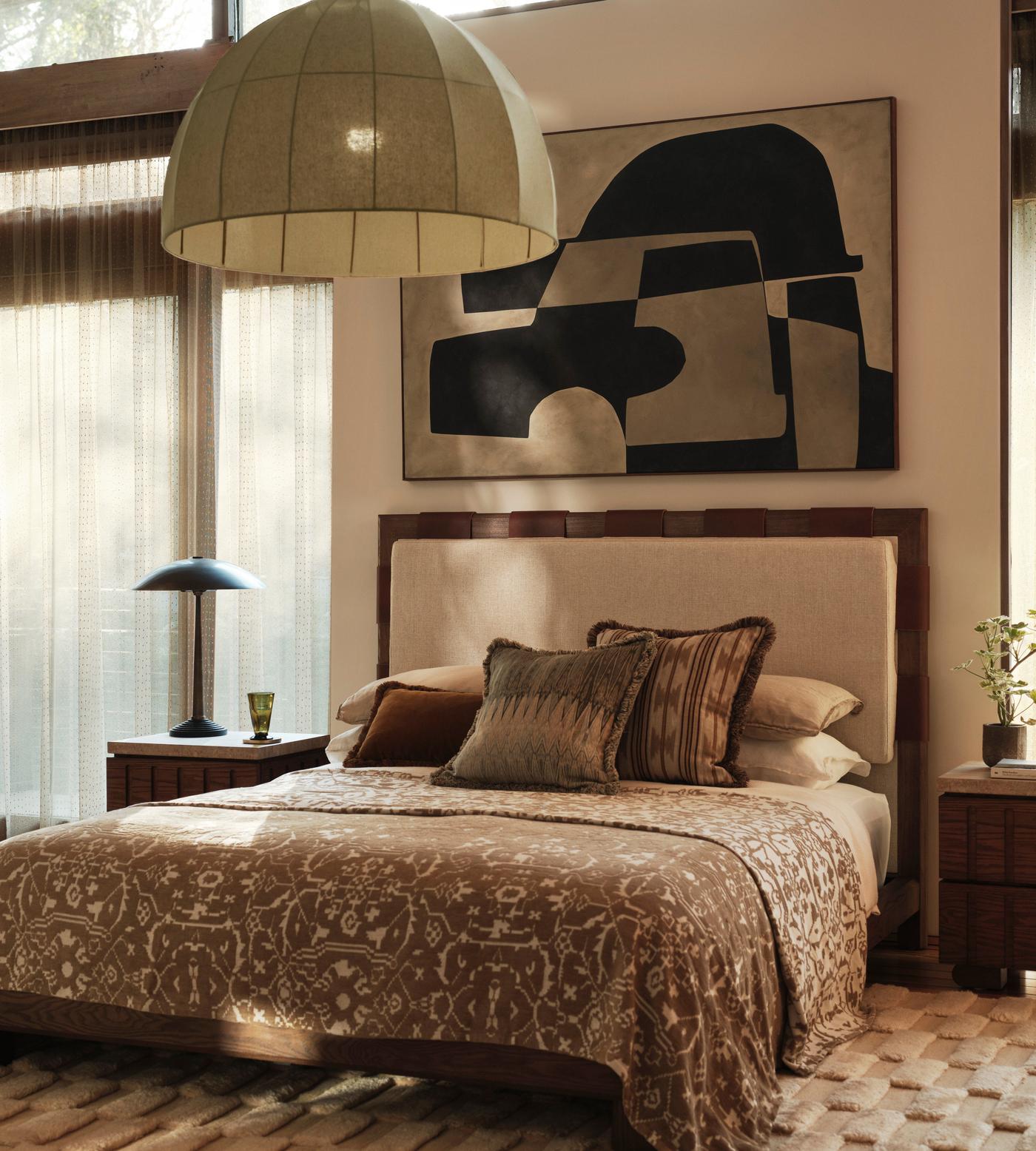 Barnaby Bed, Super King, Linen