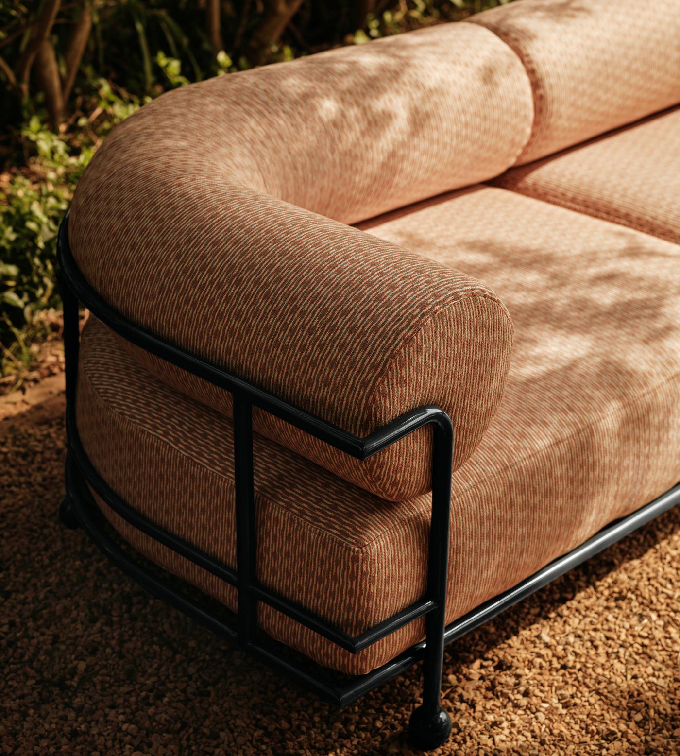 Gaspard 3 Seater Outdoor Sofa, Pierre Frey, Cassis, US