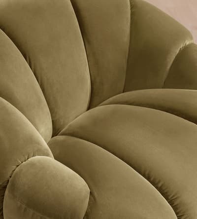 Garret Armchair, Velvet, Lichen, US - Soho Home