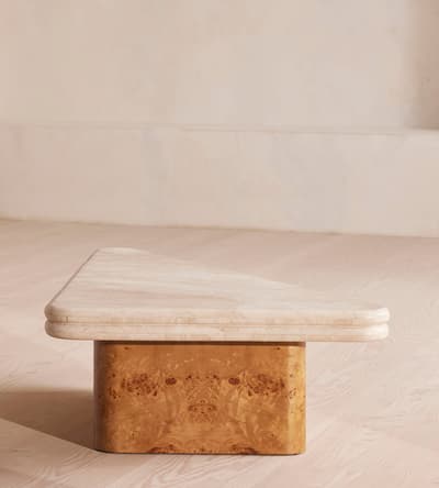 Gia Coffee Table Set, Royal Diana Marble - Soho Home
