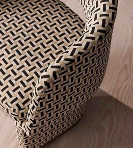 Morrell Outdoor Dining Chair, Geometric, Monochrome, US