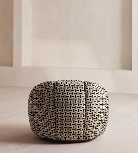 Garret Outdoor Armchair, Geometric, Monochrome