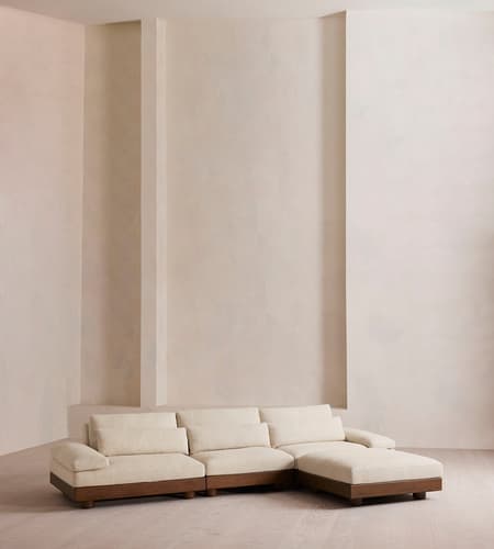 Truro Modular Sofa, Four Seater,Textured Linen