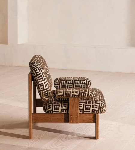 Horton Armchair, Pierre Frey Tsomba, Ecru