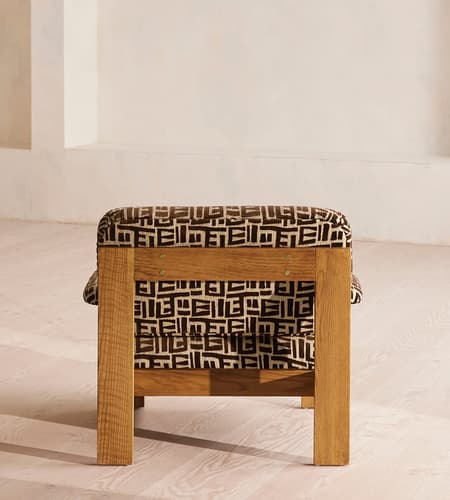 Horton Armchair, Pierre Frey Tsomba, Ecru