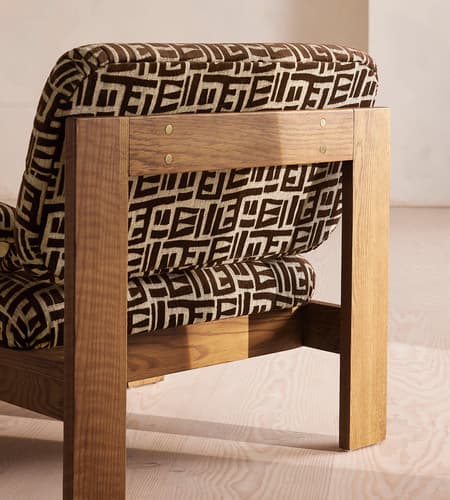 Horton Armchair, Pierre Frey Tsomba, Ecru