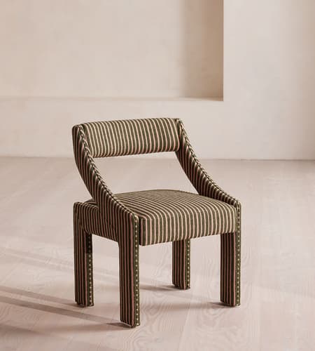 Laurie Dining Chair, Wimpole Stripe