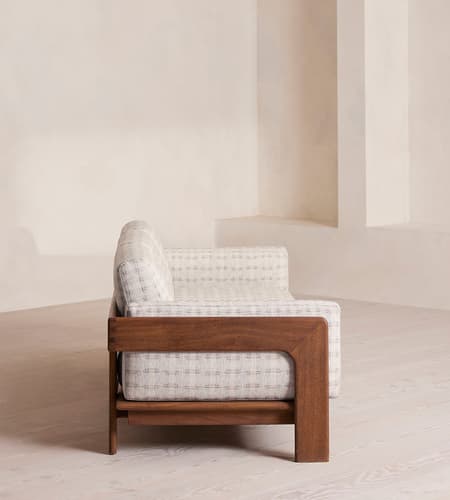 Marcia Sofa, Geometric, Grey, US