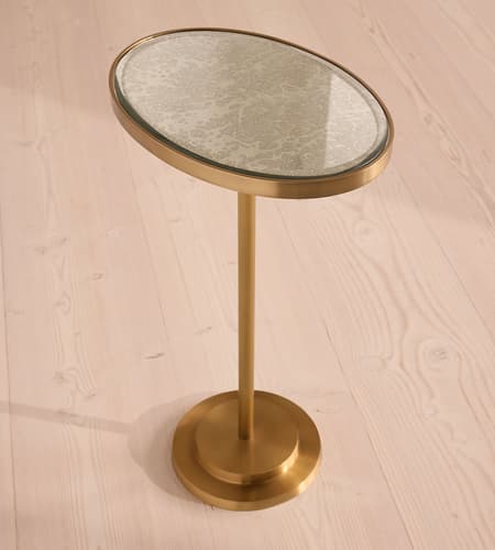 Soho Cinema Side Table | Glass-Topped Side Table | Soho Home